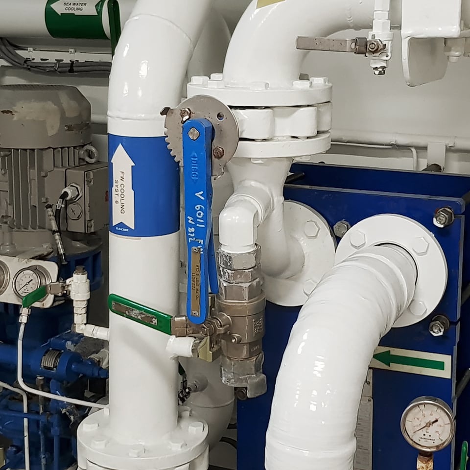 LNGC heat exchangers for usage on LNGC & LPGC carriers